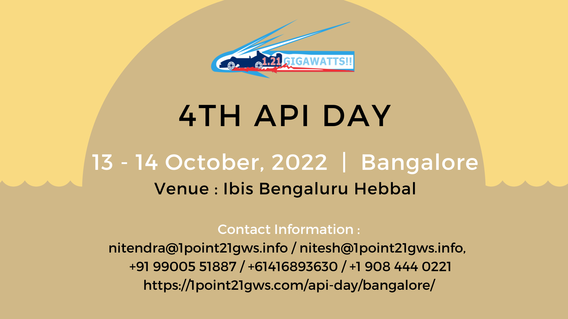 4th API Day, Bangalore